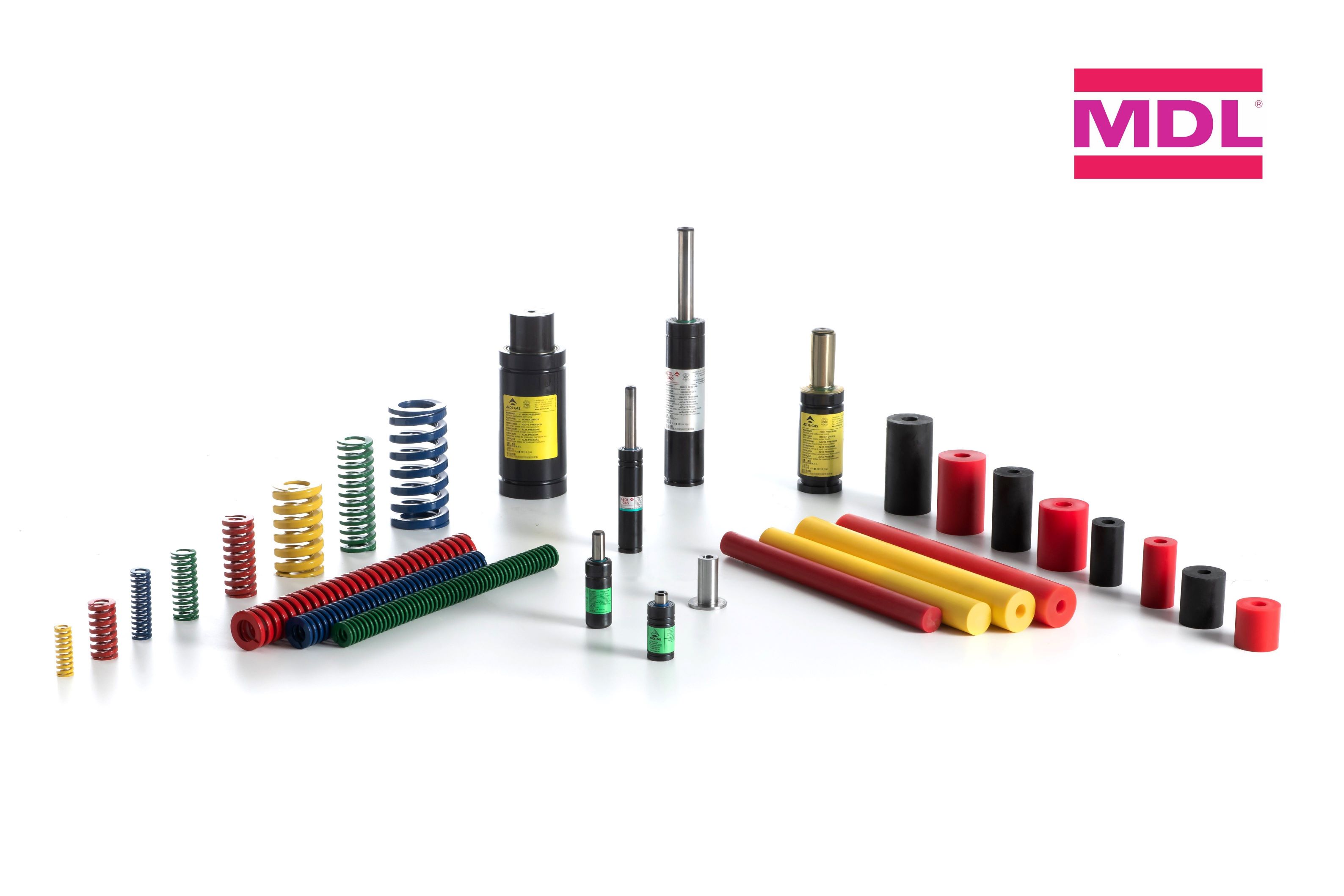 MDL springs for die sets making in stock at AMDL Scop SA